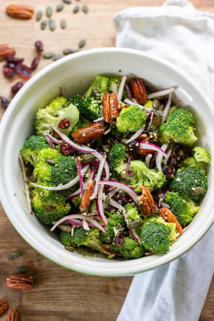 Broccoli Cranberry Salad - Veggie Desserts