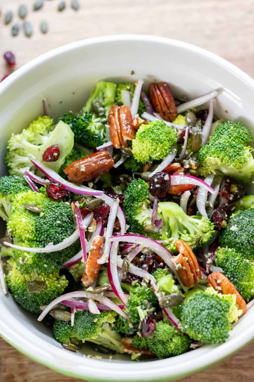 Broccoli Cranberry Salad - Veggie Desserts