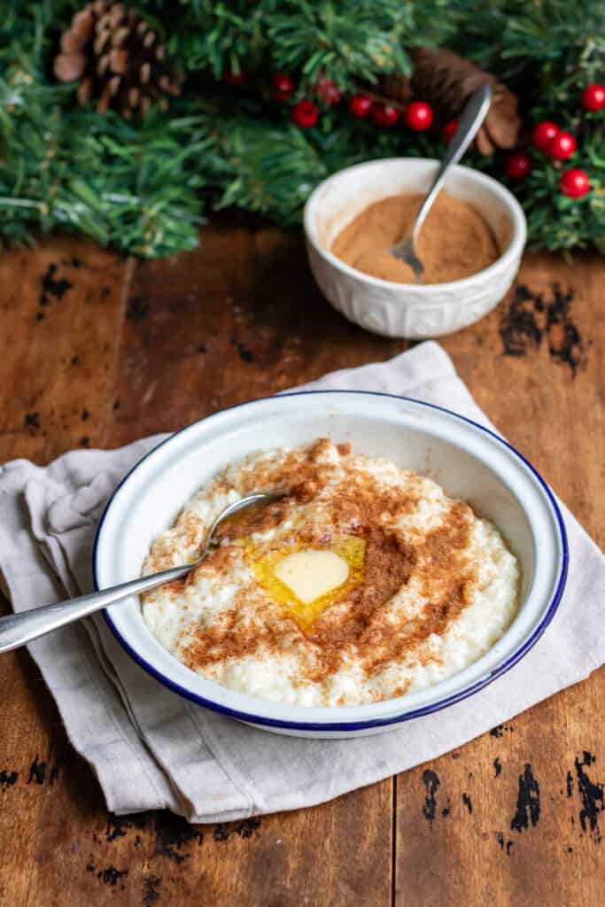 Risengrod - Danish Rice Porridge - Veggie Desserts