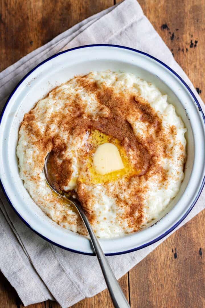 Risengrod - Danish Rice Porridge - Veggie Desserts