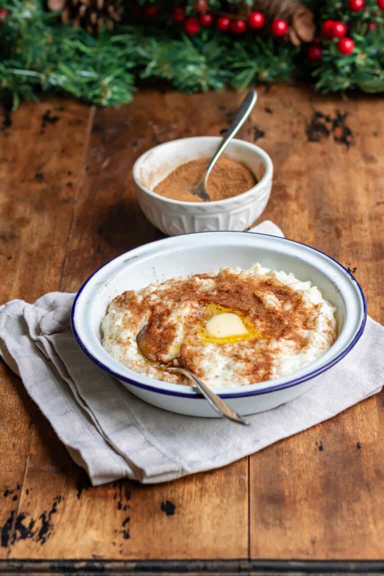 Risengrod - Danish Rice Porridge - Veggie Desserts