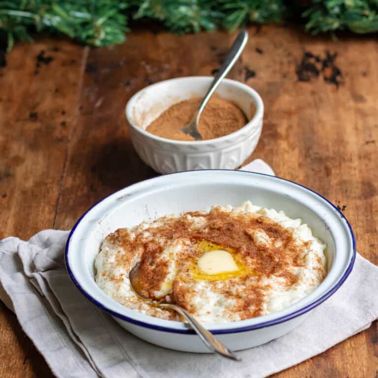 Risengrod - Danish Rice Porridge - Veggie Desserts