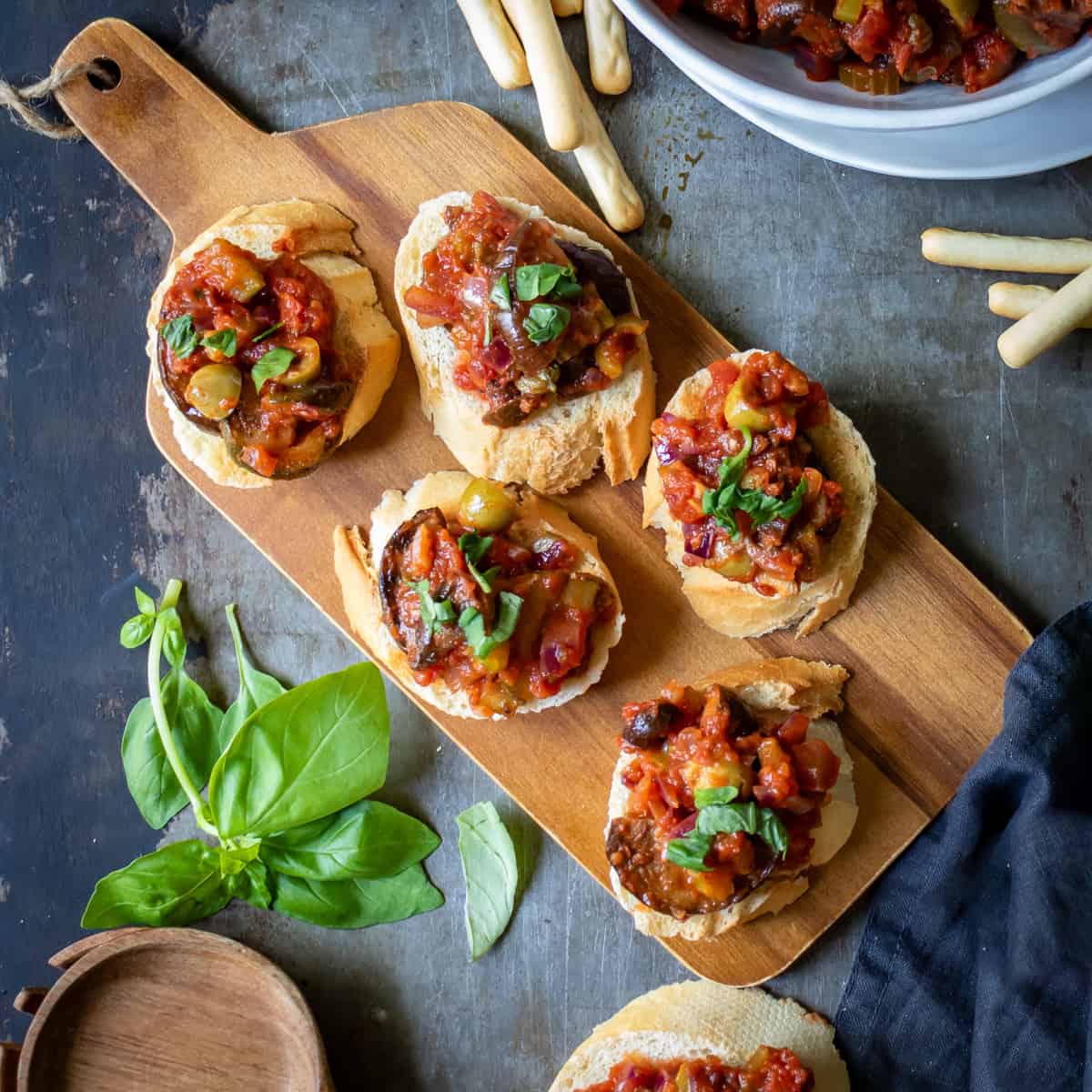 Caponata alla Siciliana - Veggie Desserts