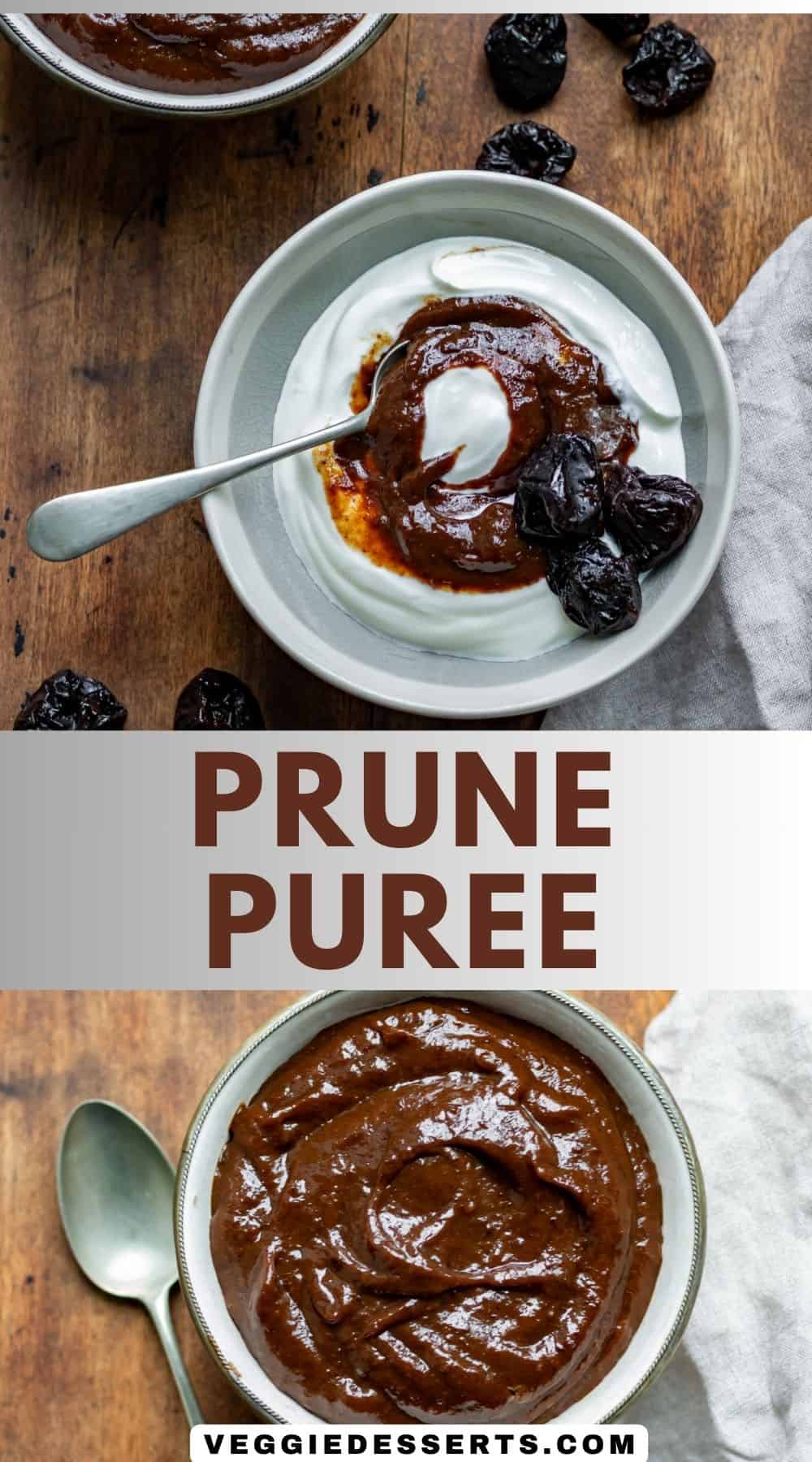Prune Puree - Veggie Desserts
