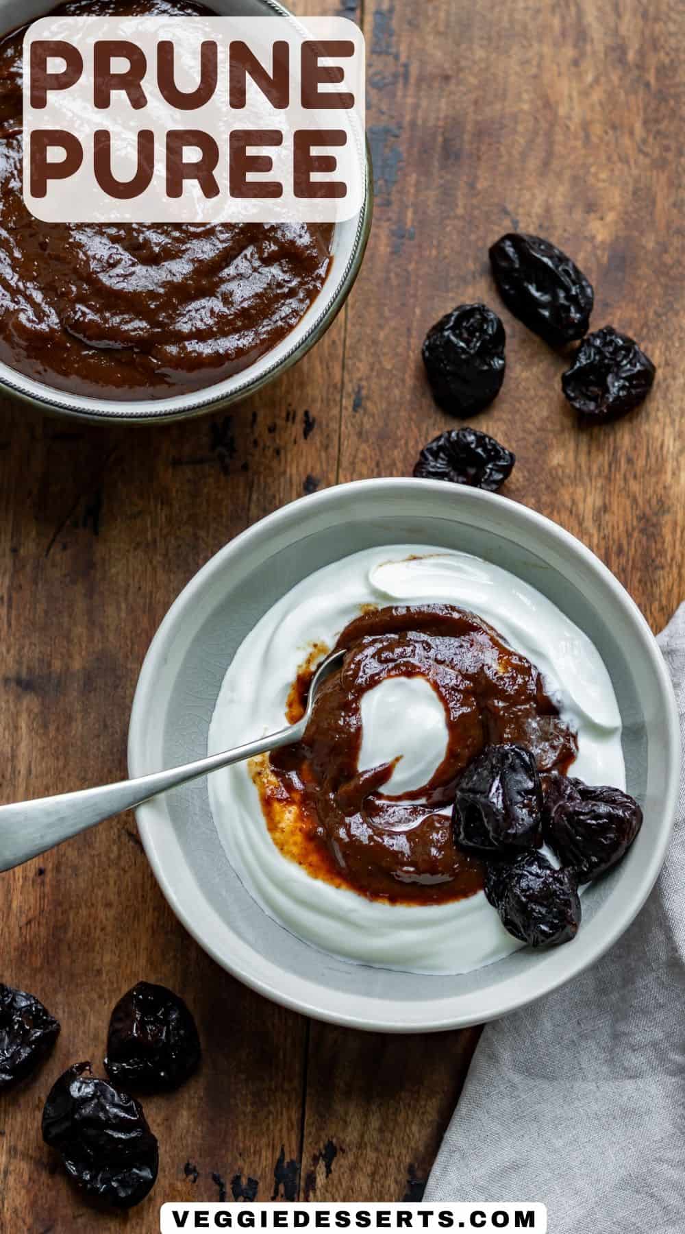 Prune Puree - Veggie Desserts