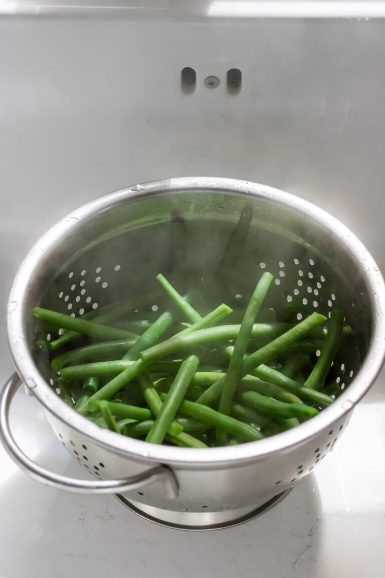 How To Blanch Green Beans - Veggie Desserts