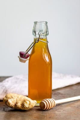 Ginger Honey Syrup - Veggie Desserts
