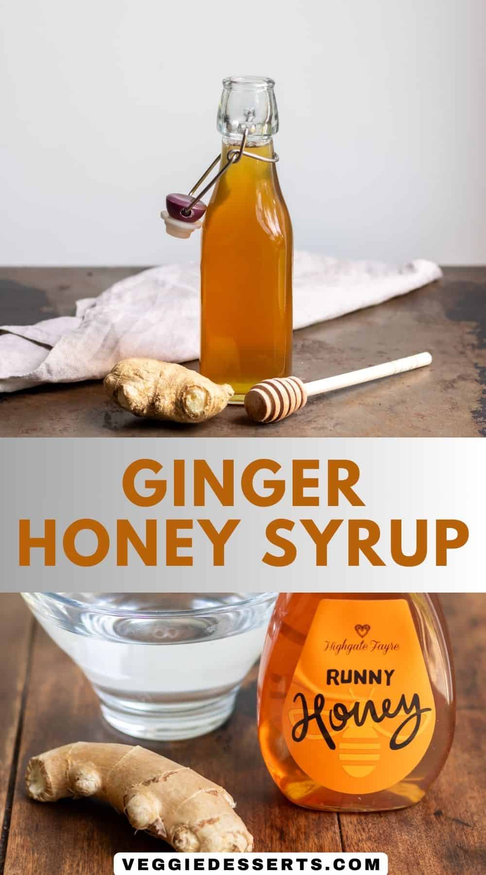 Ginger Honey Syrup - Veggie Desserts
