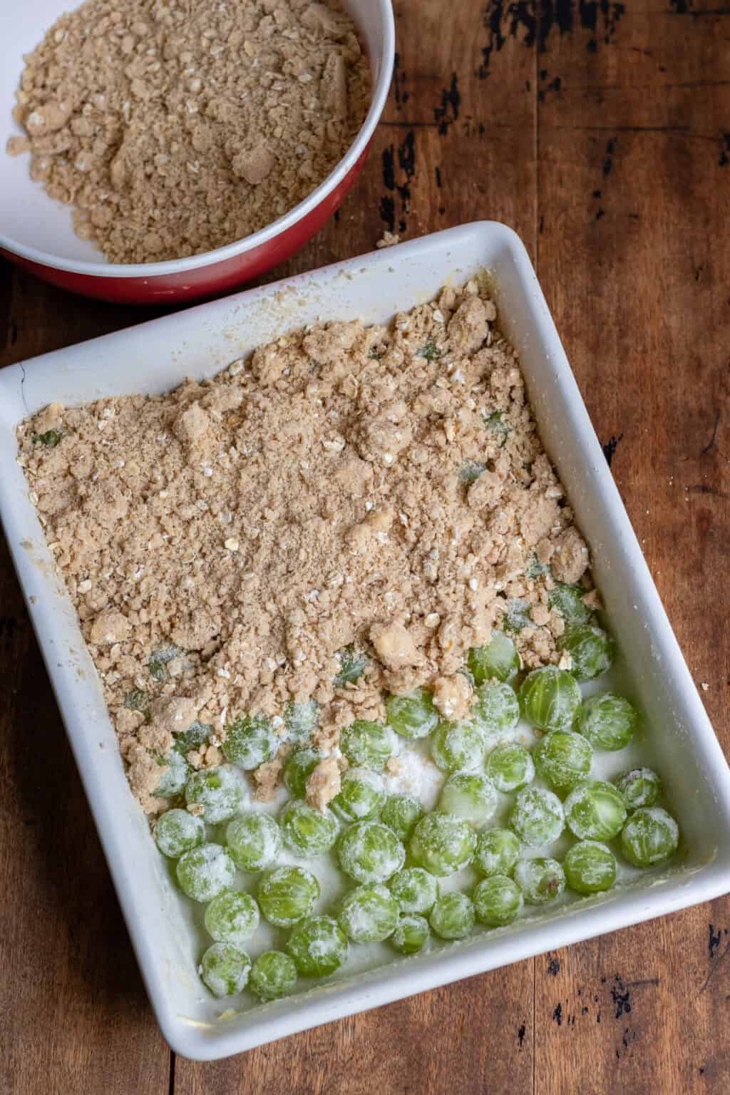 Gooseberry Crumble - Veggie Desserts
