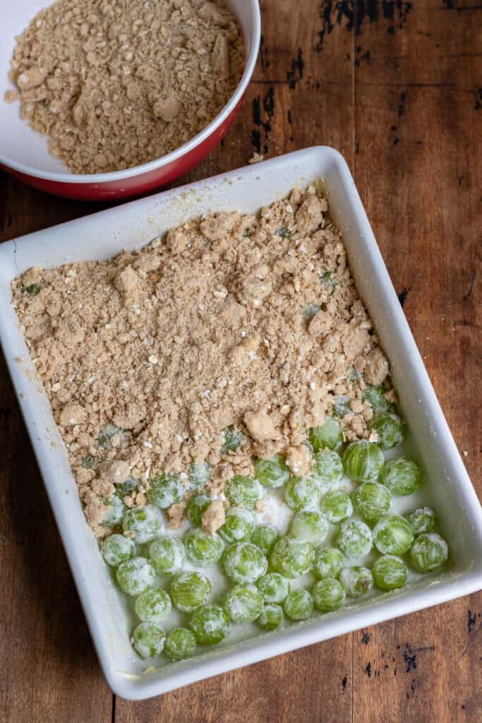 Gooseberry Crumble - Veggie Desserts