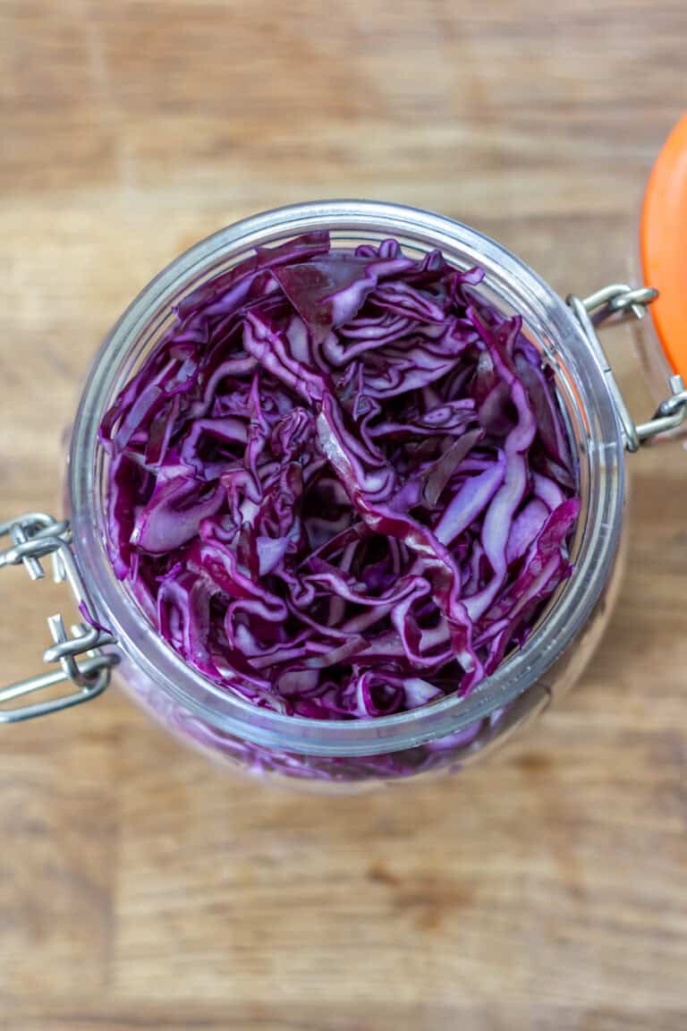 Pickled Red Cabbage - Veggie Desserts