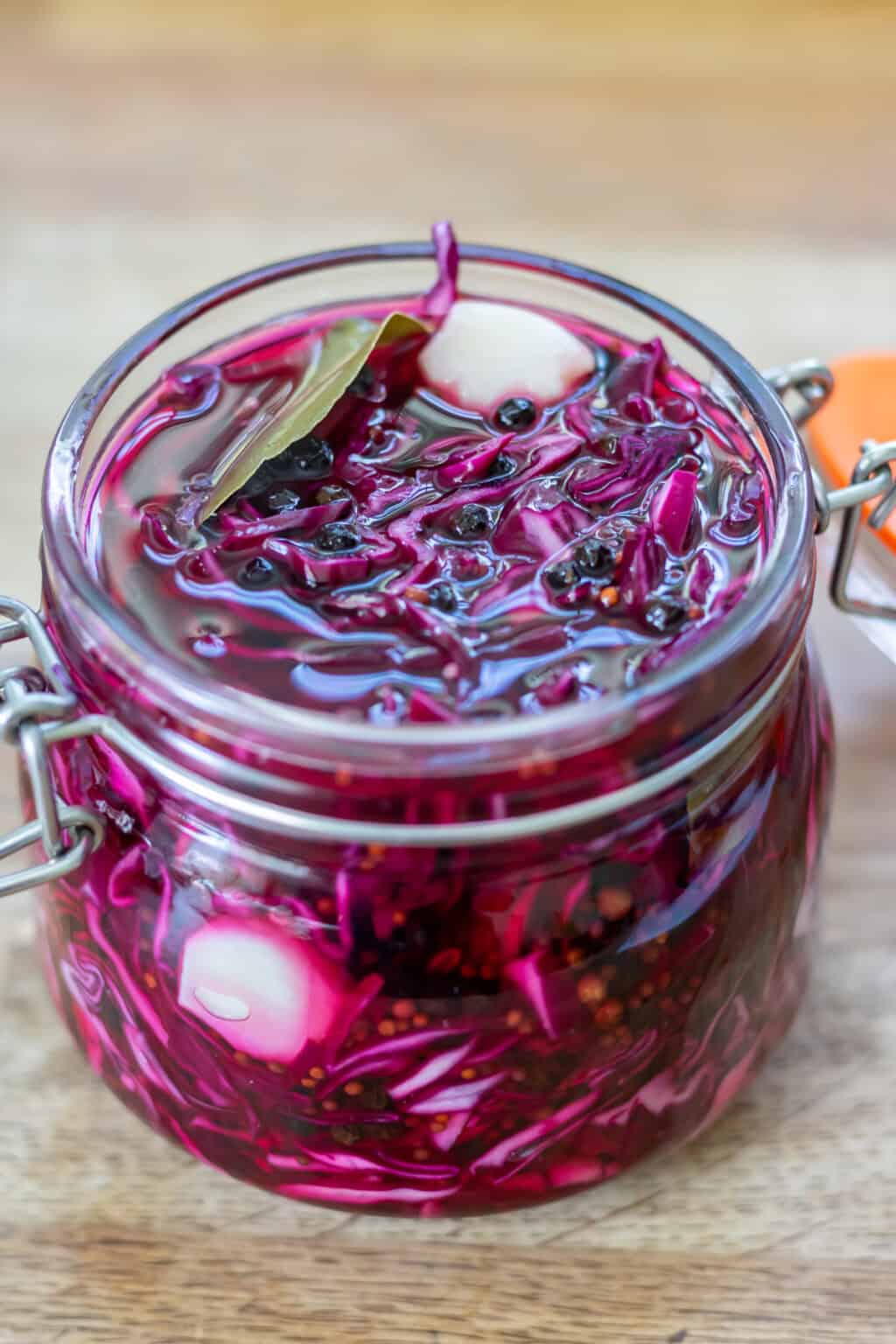 Pickled Red Cabbage - Veggie Desserts