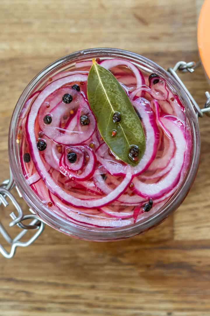 Pickled Red Onion - Veggie Desserts