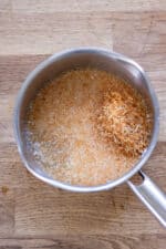 Toasted Coconut Syrup - Veggie Desserts