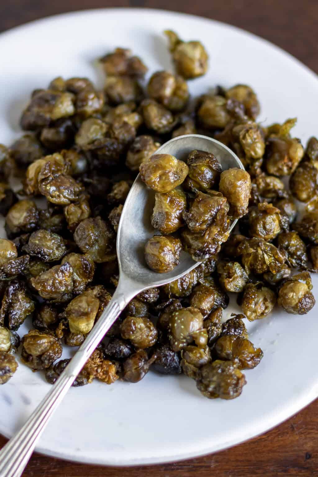 Fried Capers - Veggie Desserts