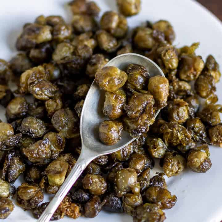 Fried Capers - Veggie Desserts