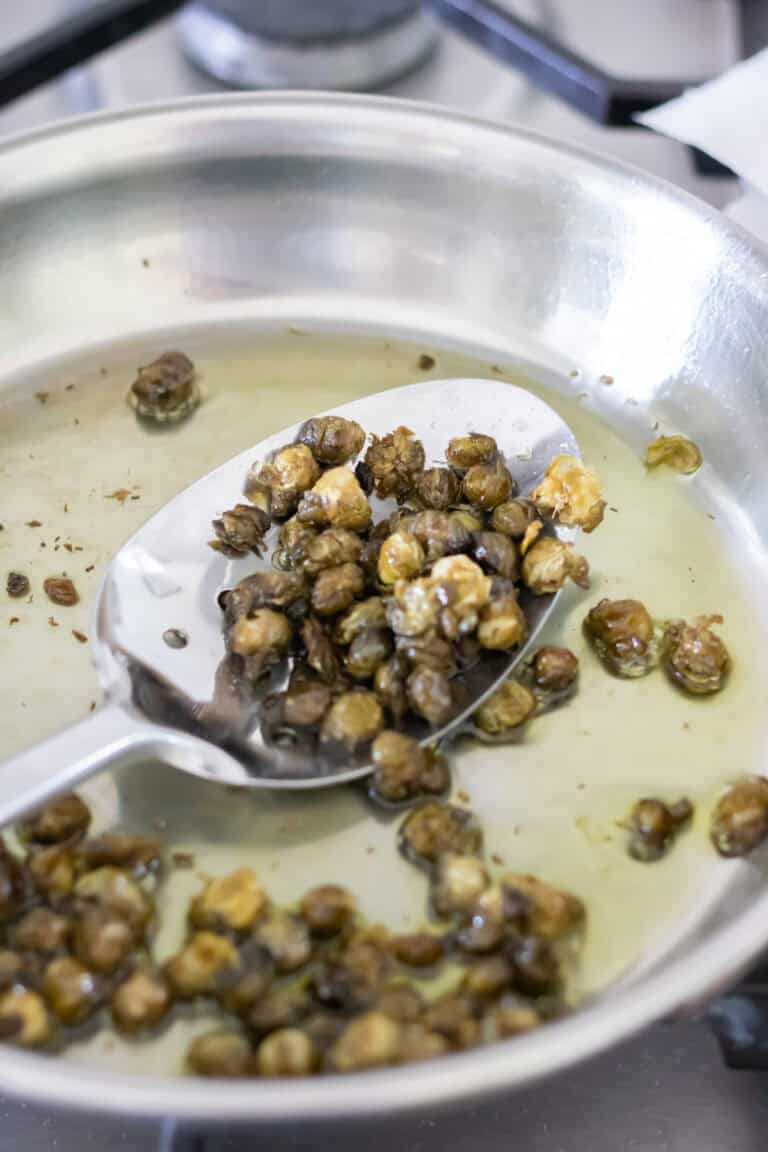 Fried Capers - Veggie Desserts