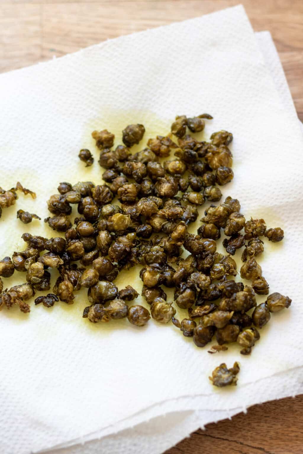 Fried Capers - Veggie Desserts