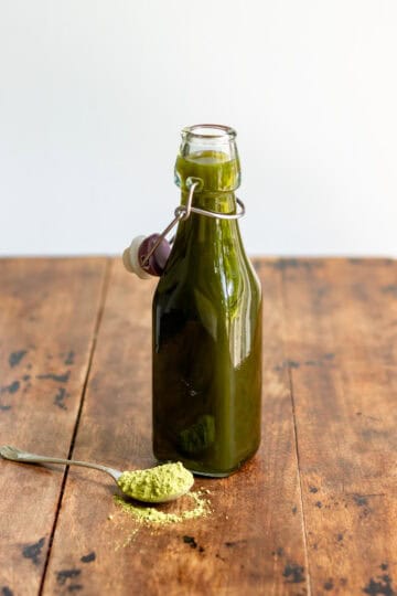 Matcha Syrup - Veggie Desserts