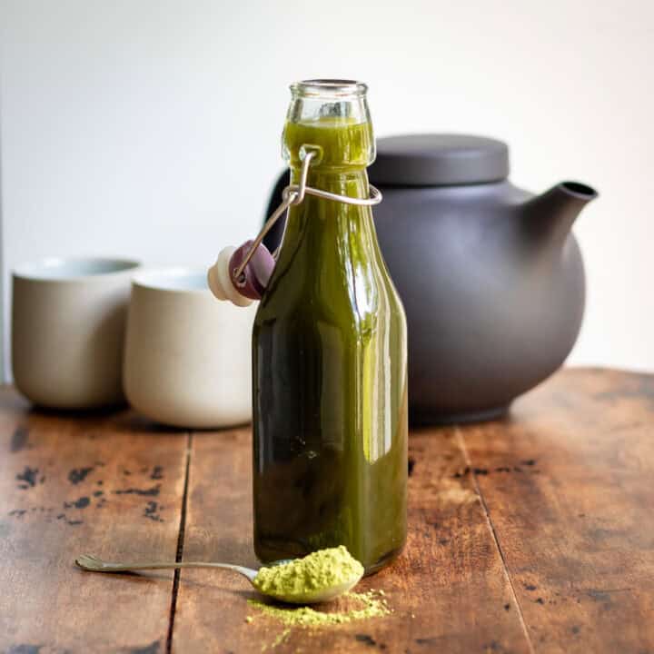 Matcha Syrup - Veggie Desserts