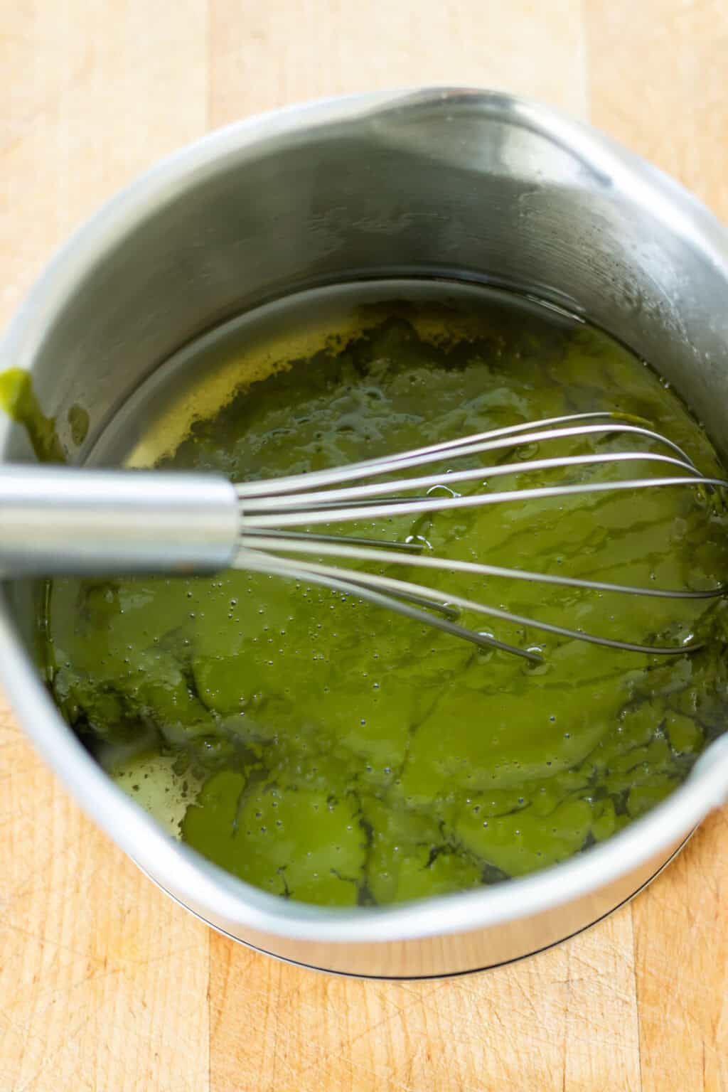 Matcha Syrup - Veggie Desserts