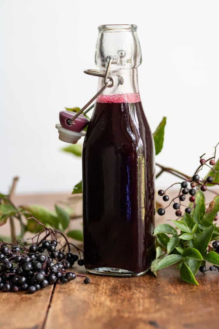 Elderberry Syrup - Veggie Desserts