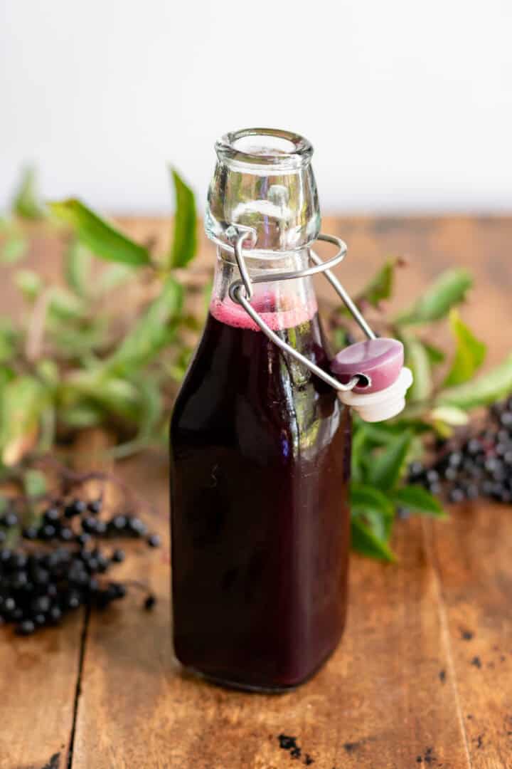 Elderberry Syrup - Veggie Desserts