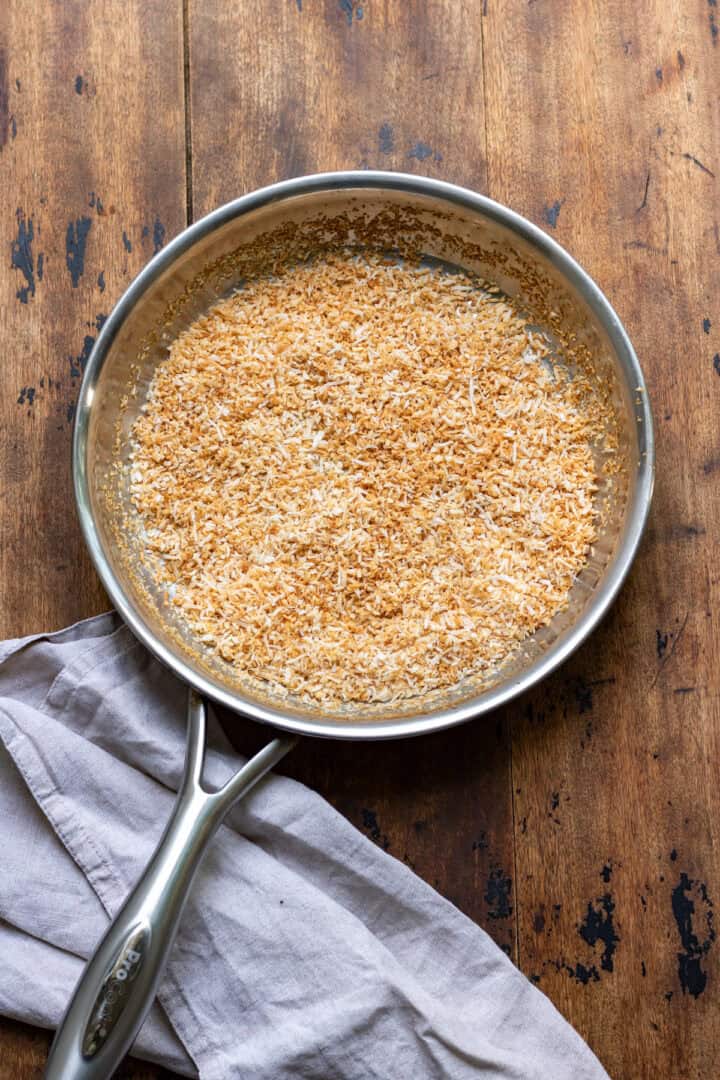 How To Toast Shredded Coconut - Veggie Desserts