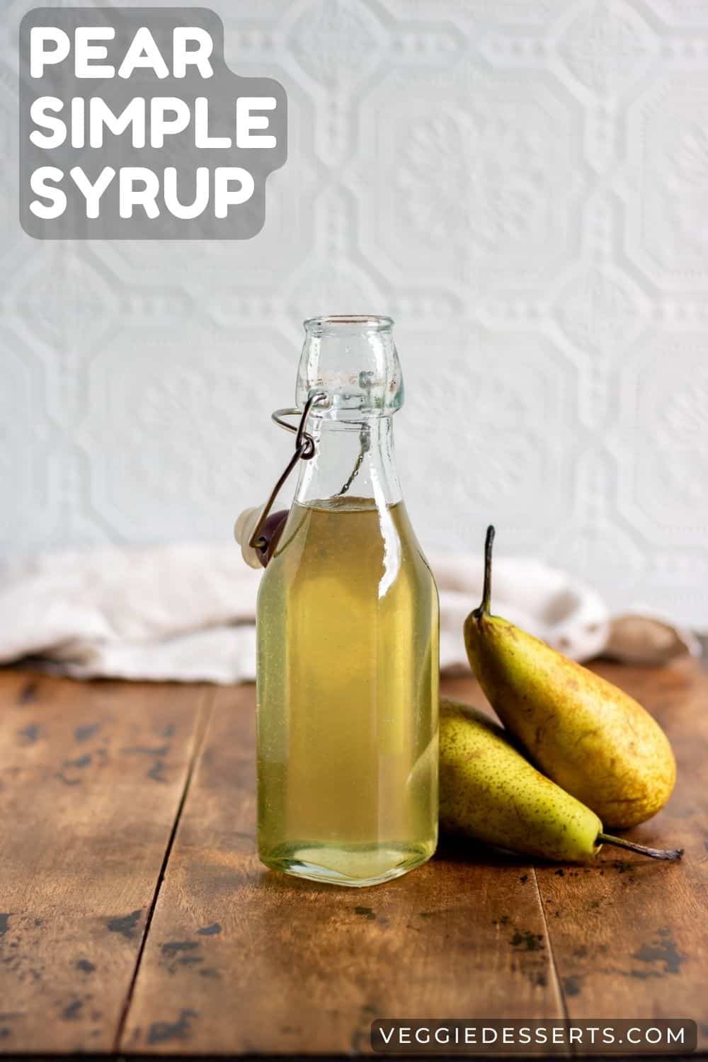 Pear Syrup - Veggie Desserts