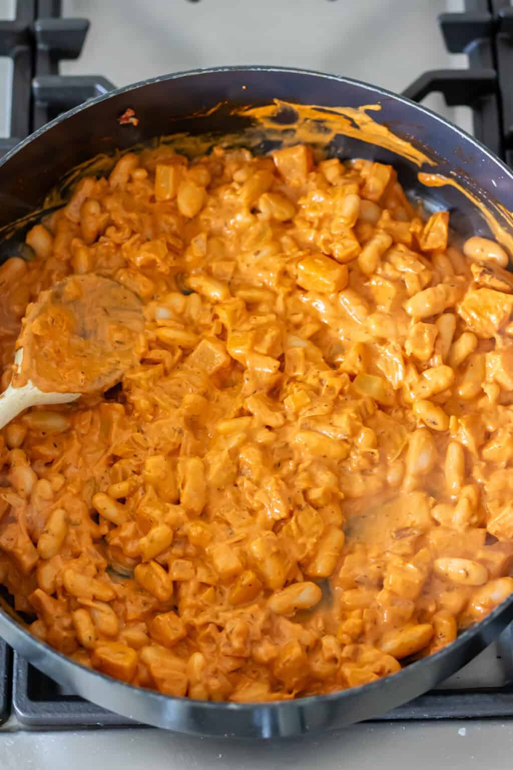 Creamy Roasted Butternut Beans - Veggie Desserts