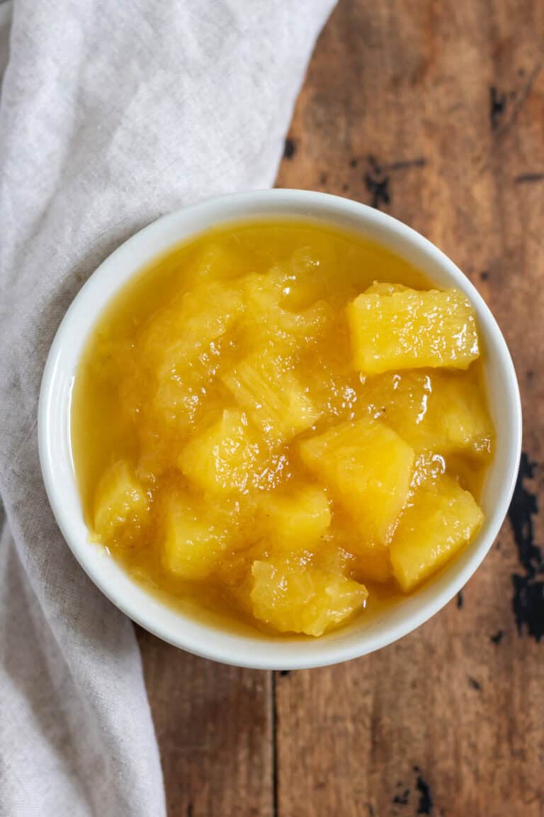 Pineapple Sauce - Veggie Desserts
