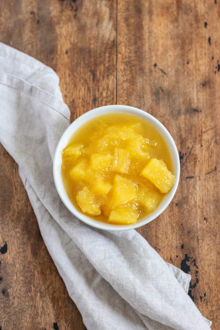 Pineapple Sauce - Veggie Desserts