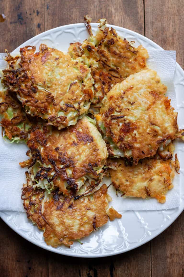 Cabbage Fritters - Veggie Desserts