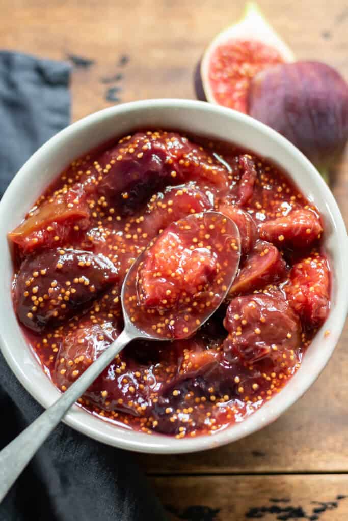 Fig Compote - Veggie Desserts