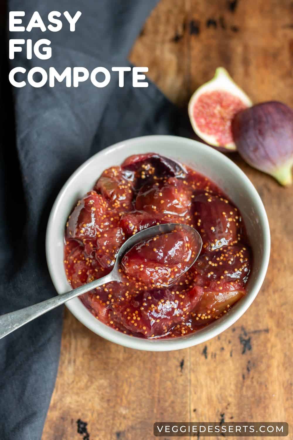 Fig Compote - Veggie Desserts