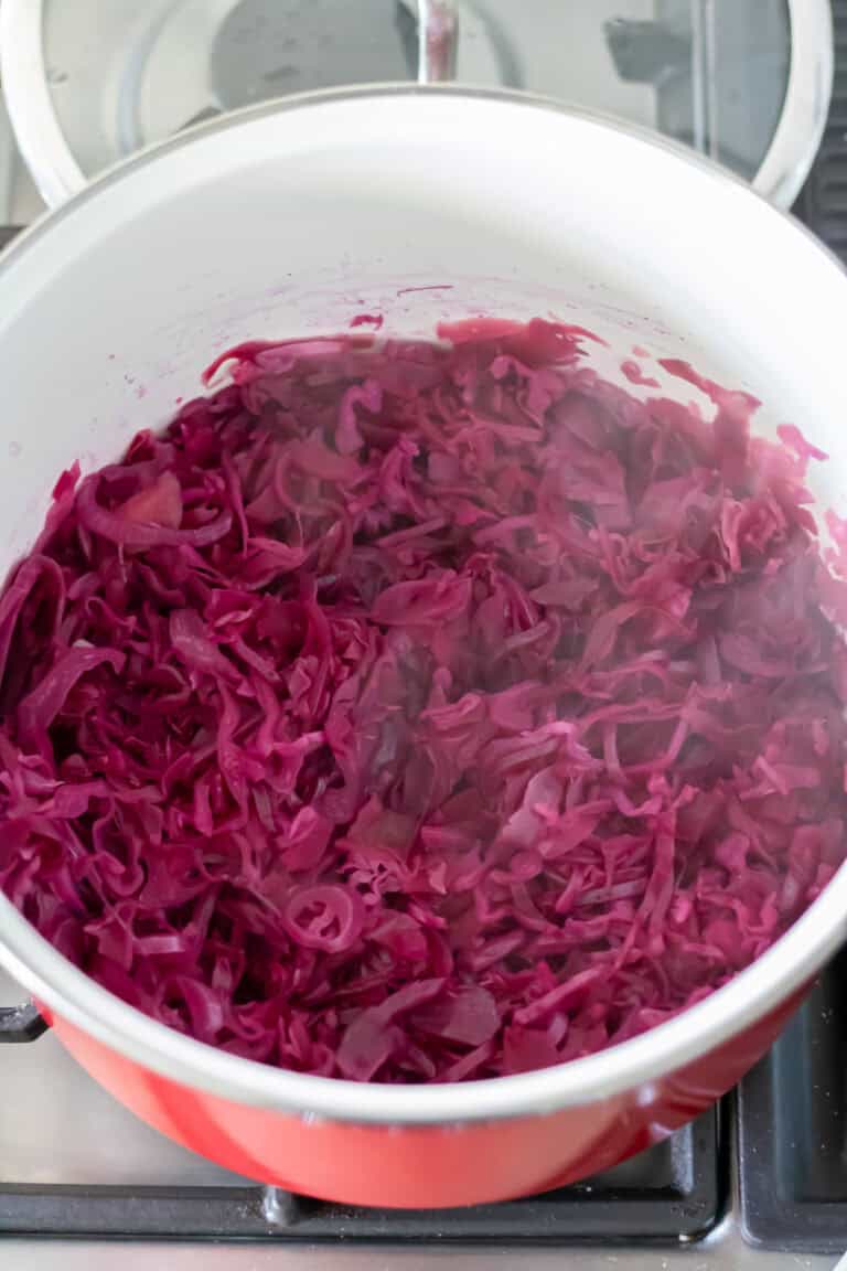 Braised Red Cabbage - Veggie Desserts
