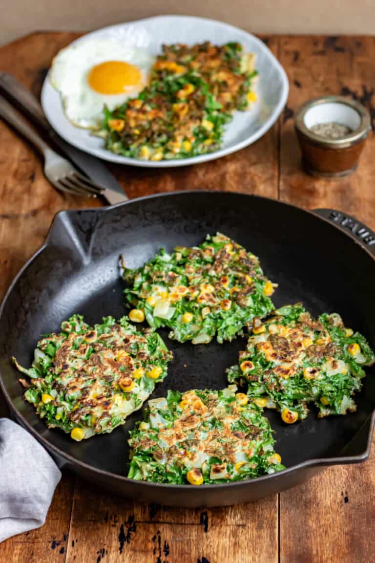 Kale Fritters - Veggie Desserts