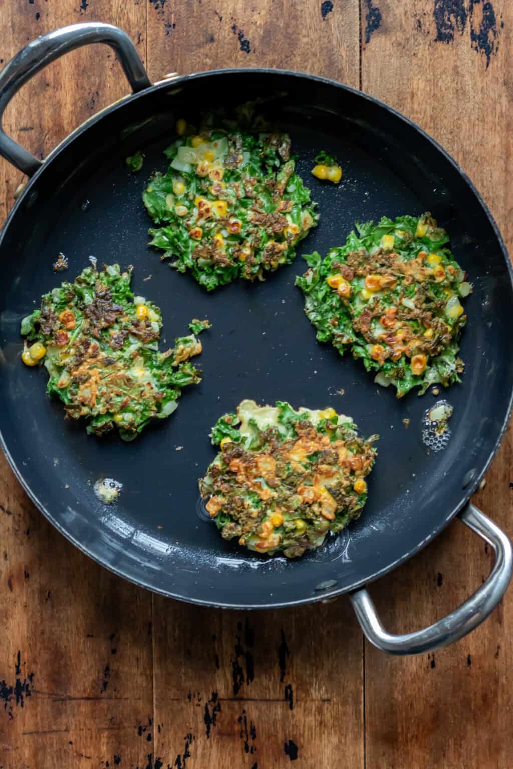 Kale Fritters - Veggie Desserts