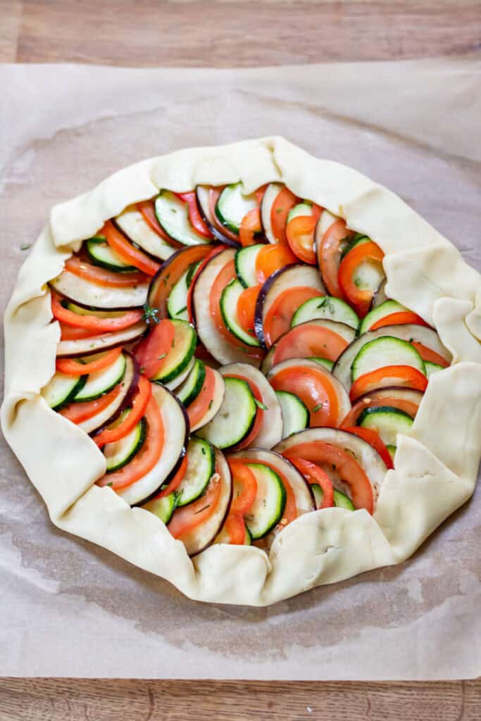 Vegetable Galette - Veggie Desserts