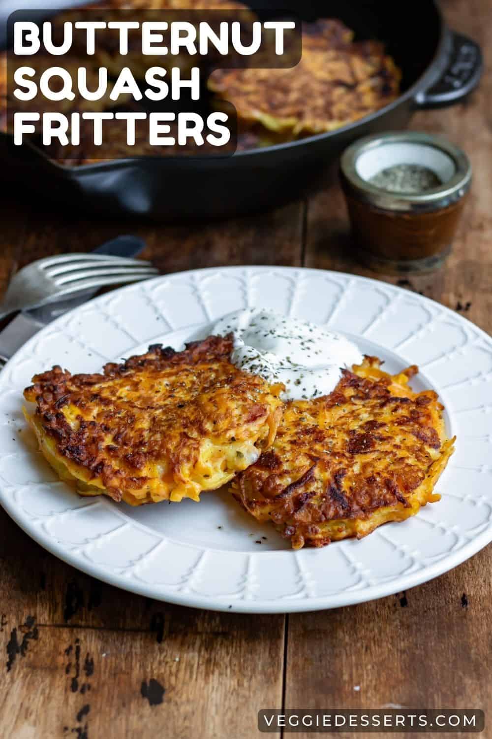 Butternut Squash Fritters - Veggie Desserts