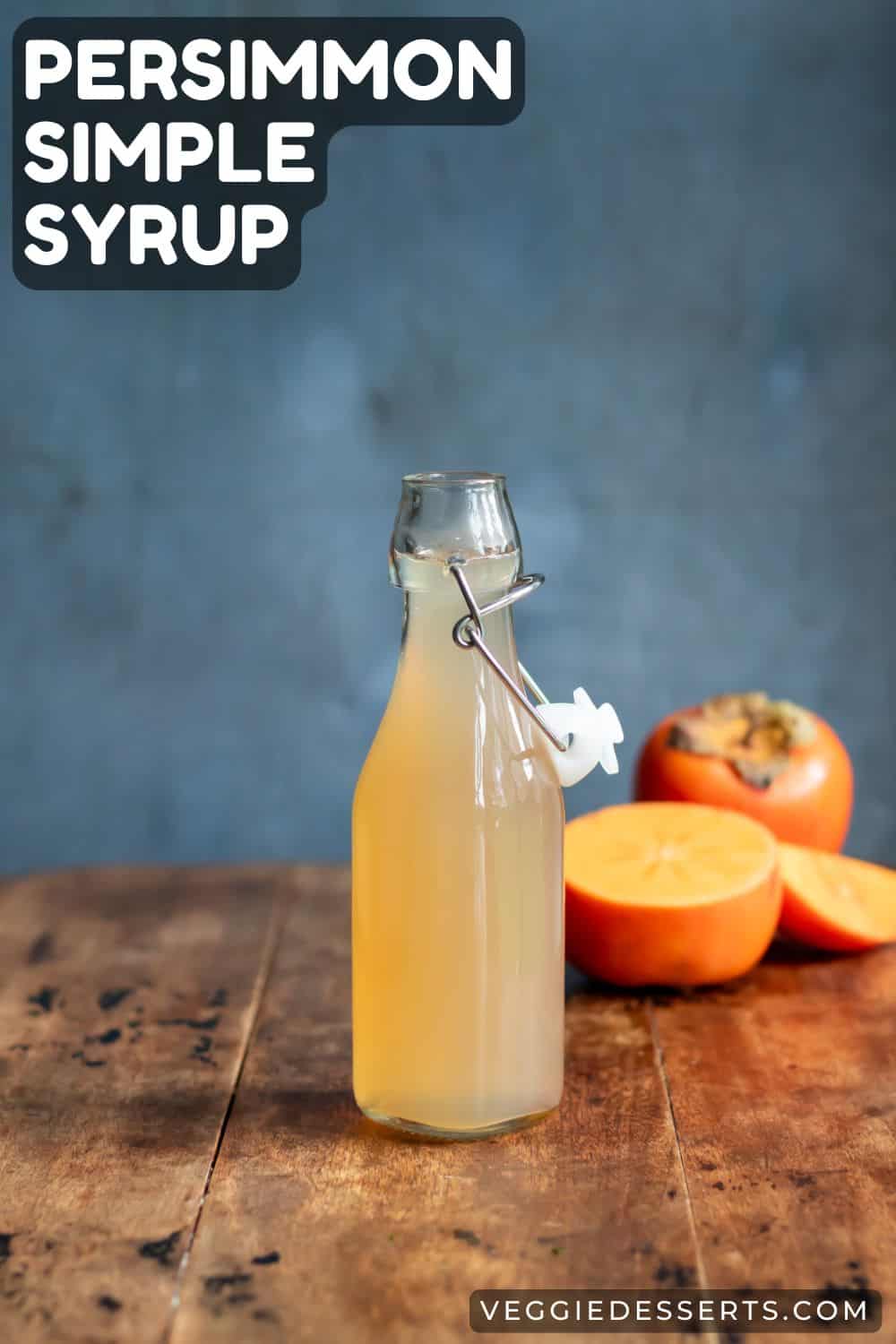 Persimmon Syrup - Veggie Desserts