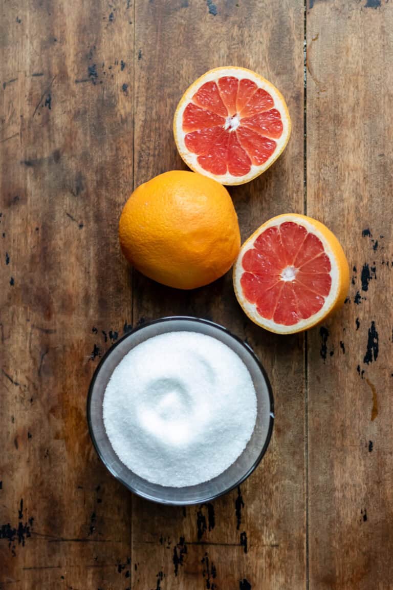 Grapefruit Syrup - Veggie Desserts