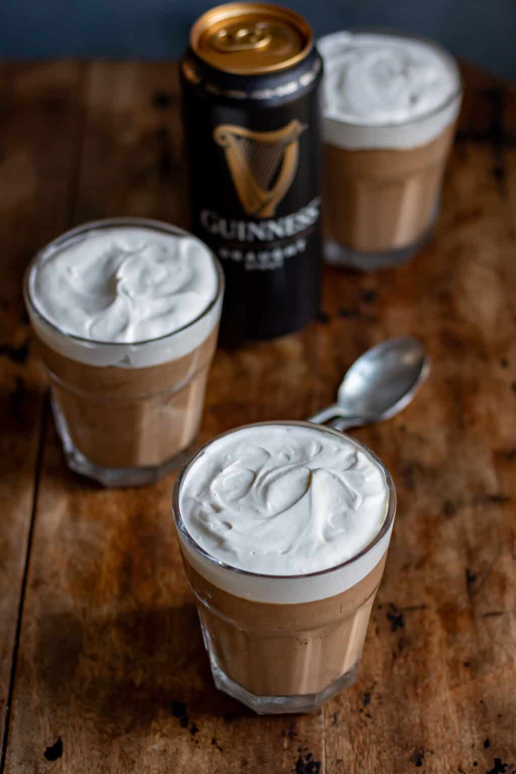 Guinness Chocolate Mousse - Veggie Desserts