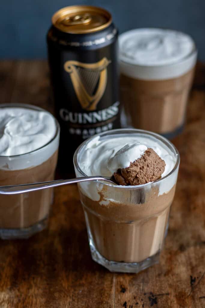 Guinness Chocolate Mousse - Veggie Desserts