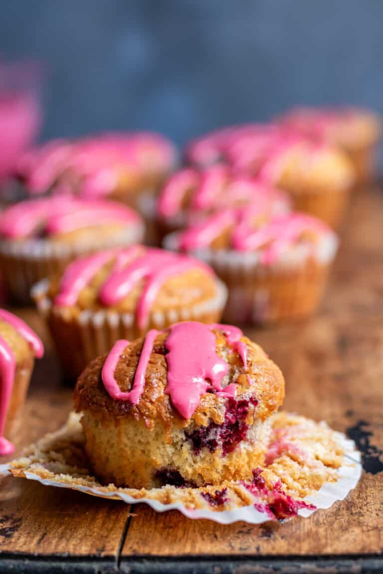 Frozen Berry Muffins - Veggie Desserts