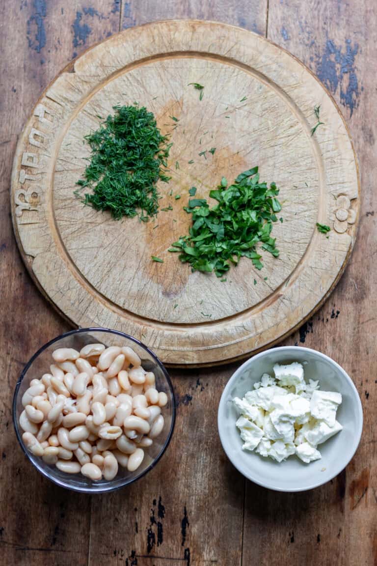 Greek Bean Salad - Veggie Desserts