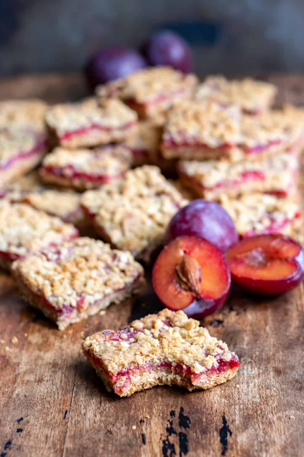 Plum Bars - Veggie Desserts