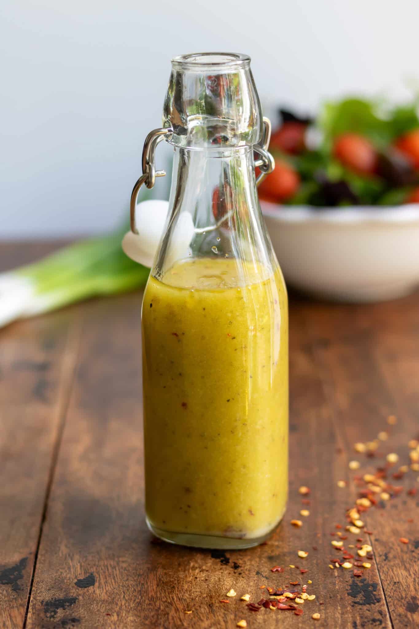 Hot Honey Vinaigrette - Veggie Desserts